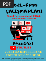 2024 KPSS Önlisans Konuları Ve Soru Dağılımı | PDF