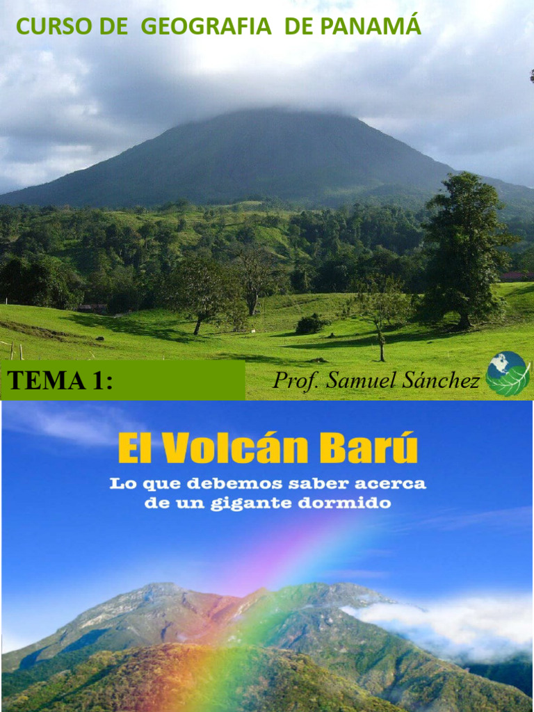 Diapositivas Relieve Panameño | PDF | Montañas | Panamá