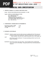 Marlex TR144 Polyethylene Datasheet | PDF | Extrusion | Polyethylene