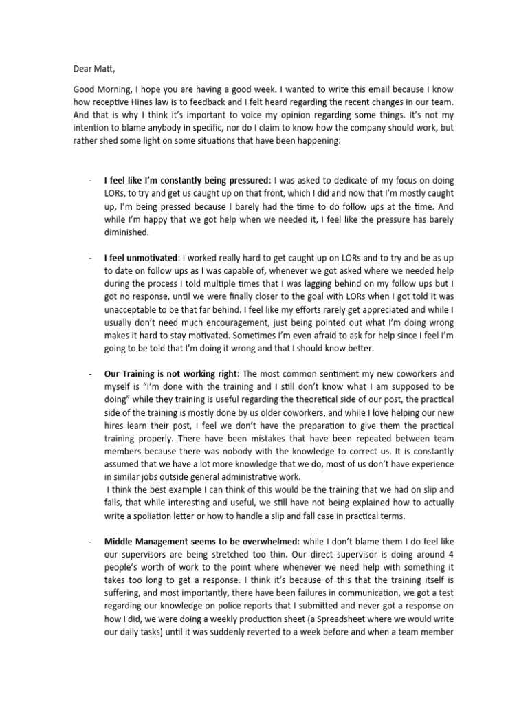 Hines Law Email | PDF | Knowledge | Cognition