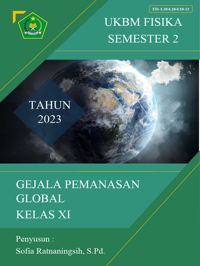 UKBM Gejala Pemanasan Global | PDF | Kajian Bahasa Asing