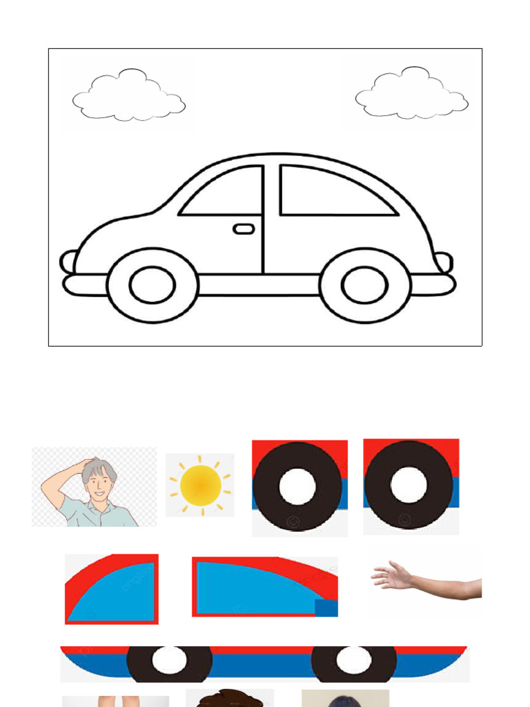 gambar gunting dan tempel mobil dan anggota tubuh | PDF