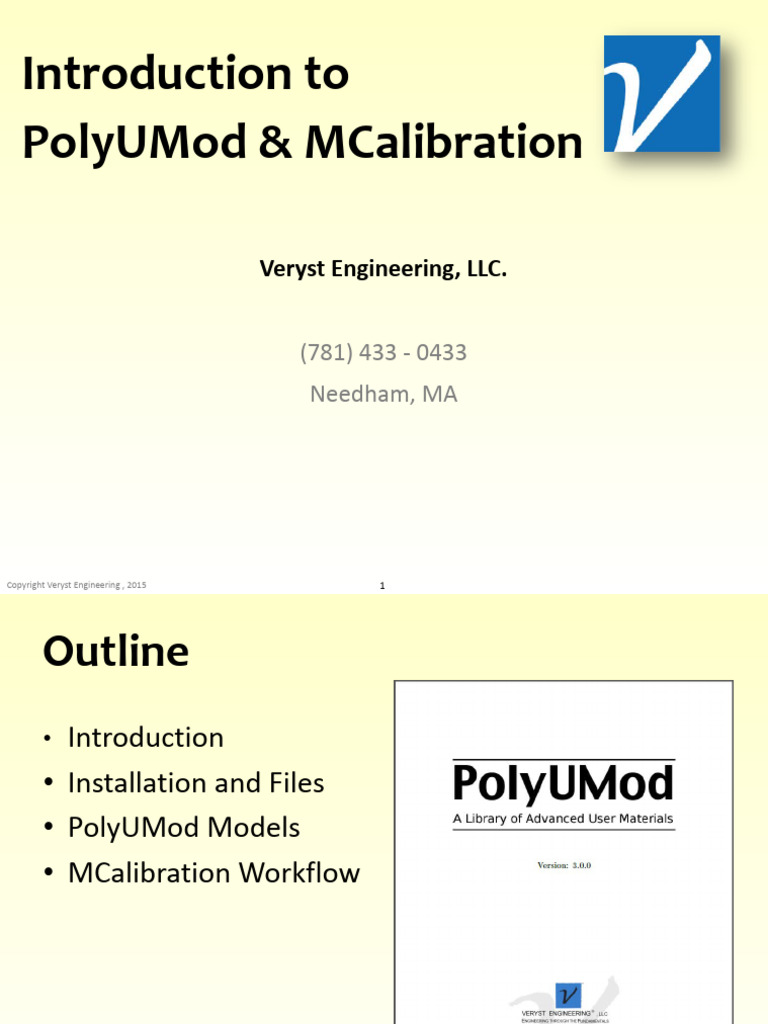 Introduction To PolyUMod & MCalibration | PDF | Calibration | Computing