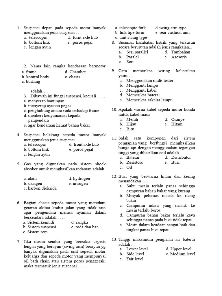 Soal Produktif, Ujian Sekolah | PDF | Komputer | Teknologi & Rekayasa