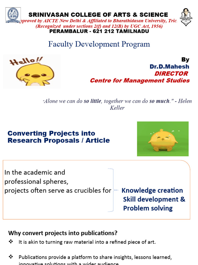 FDP - Director Presentation | PDF | Art