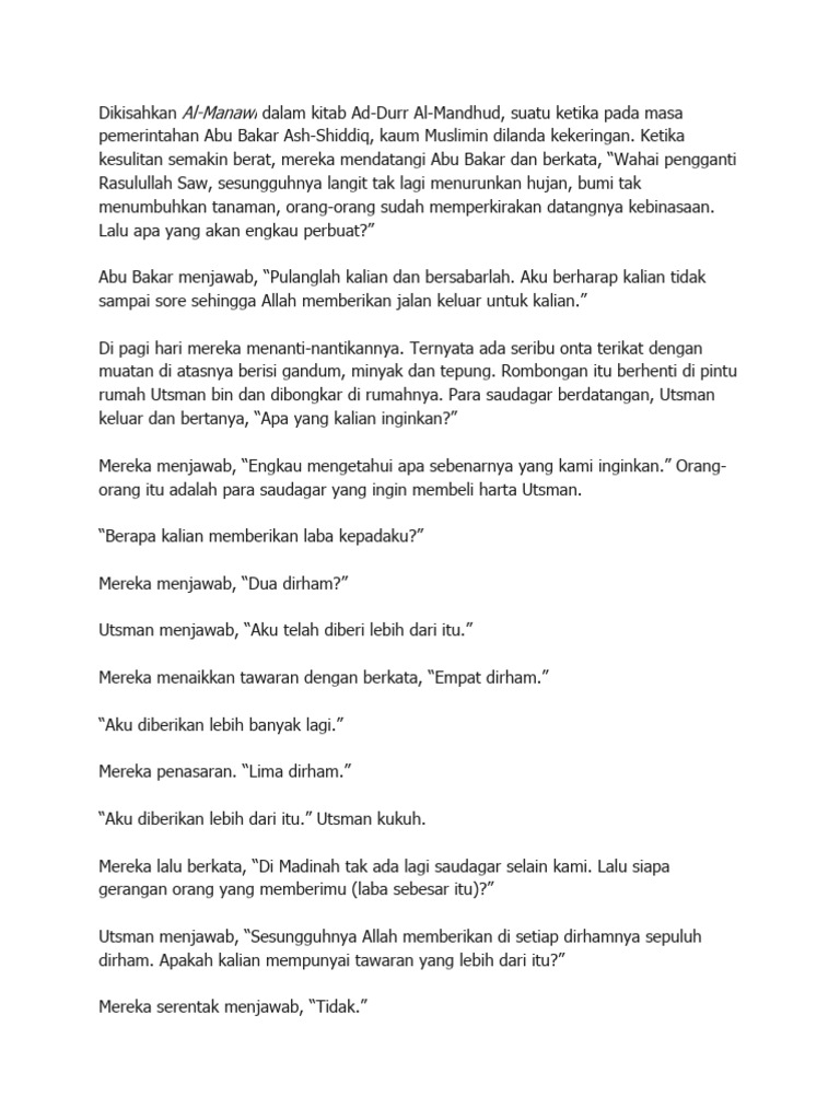 Usman Bin Affan | PDF