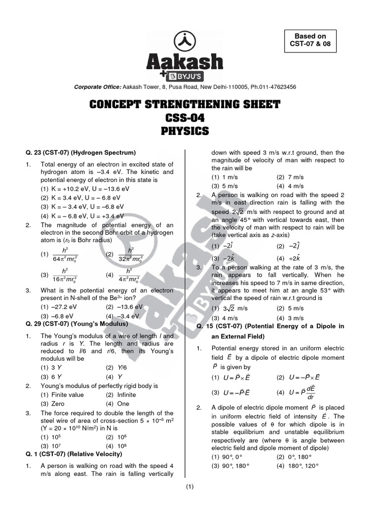 CSS-4 (CST-7 & 8) | PDF | Restriction Enzyme | Recombinant Dna