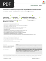 Guía IADT sobre Trauma Dental | PDF | Odontología | Lesión