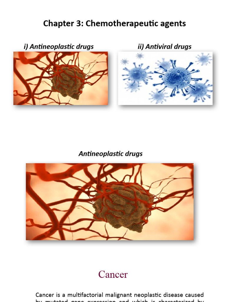 Chemotherapeutic Agents | PDF | Virus | Chemotherapy