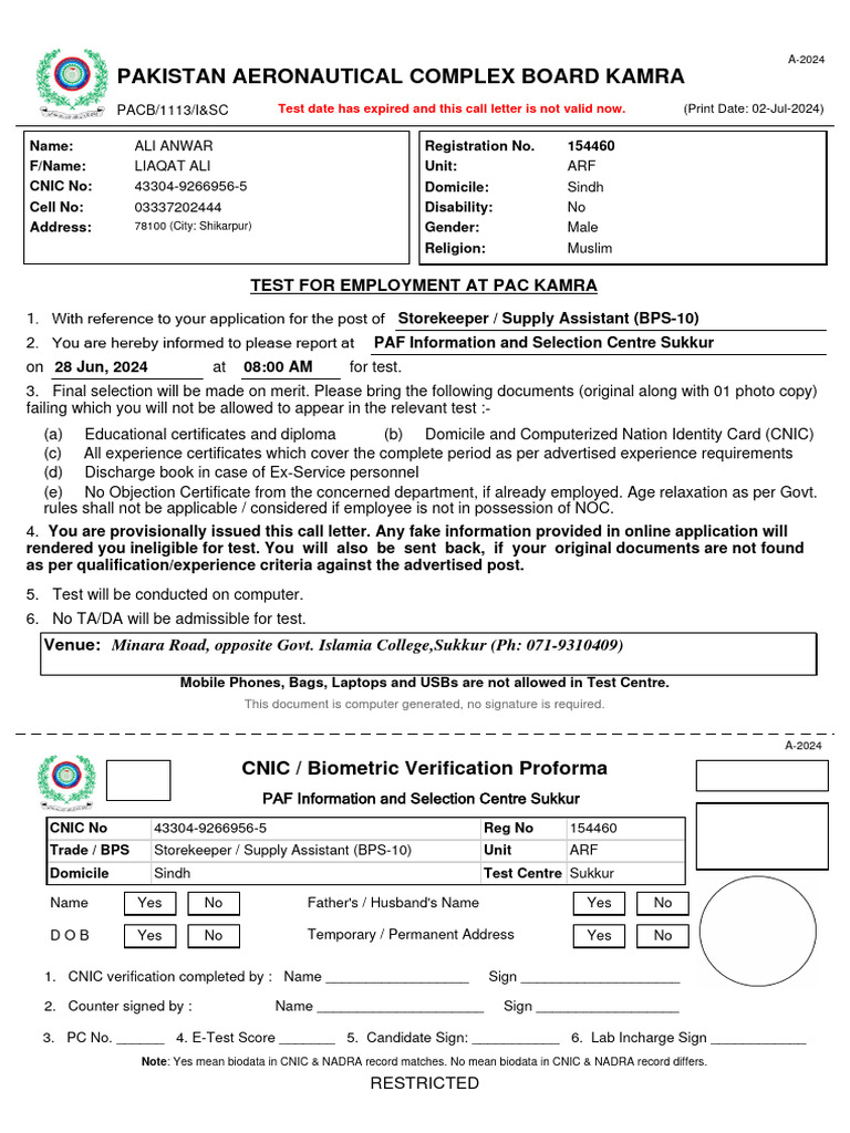 Candidate Profiles | PDF | Authentication | Access Control