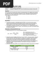 Pediatric Blood Draw Guidelines | PDF | Anemia | Medicine