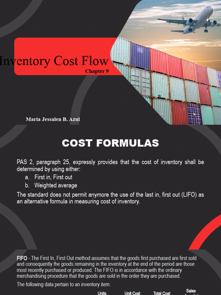 Chapter 11 Inventory Cost Flow | PDF | Inventory | Cost Of Goods Sold