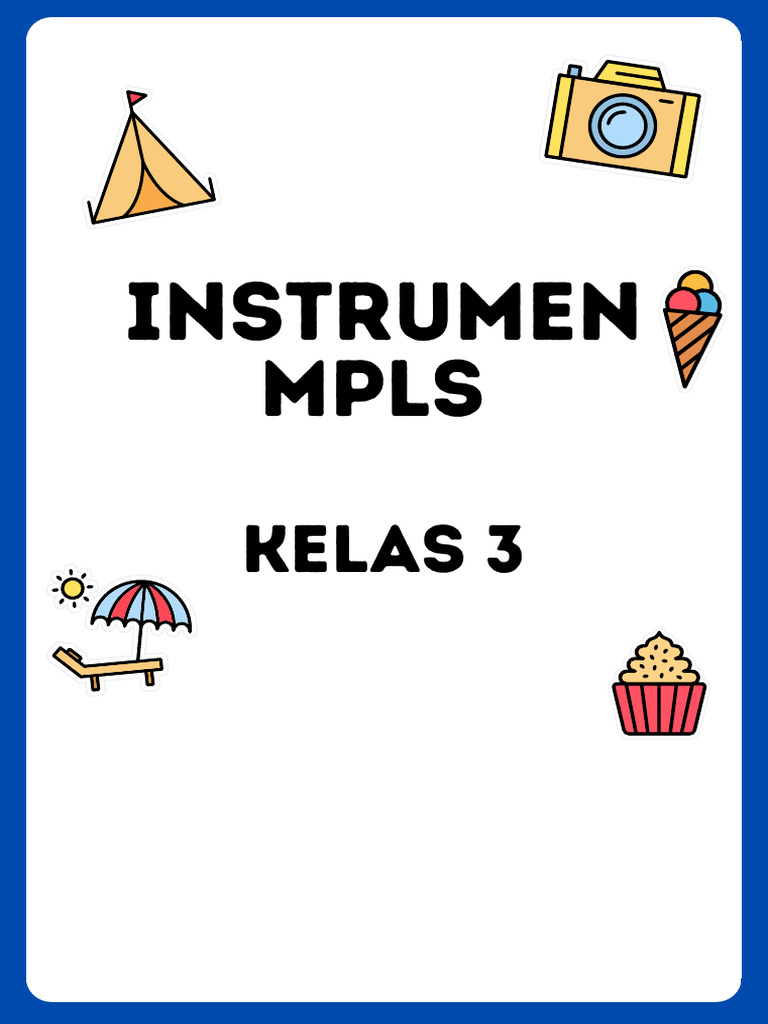 Instrumen Mpls Kelas 3 | PDF