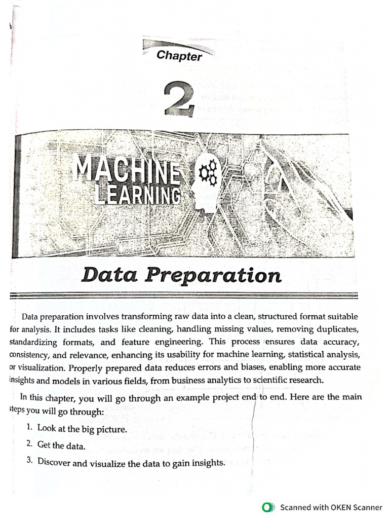 ML 2nd Chapter | PDF