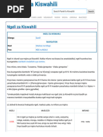 Fasihi Notes Kiswahili | PDF