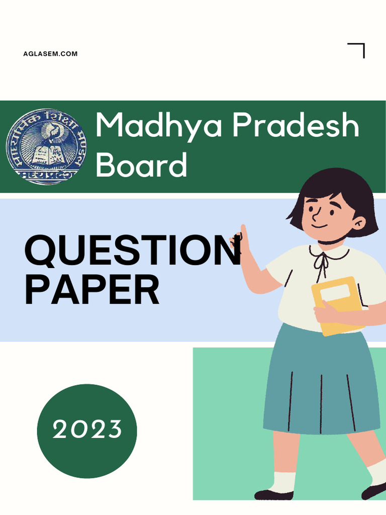 Madhya Pradesh Board: Paper | PDF
