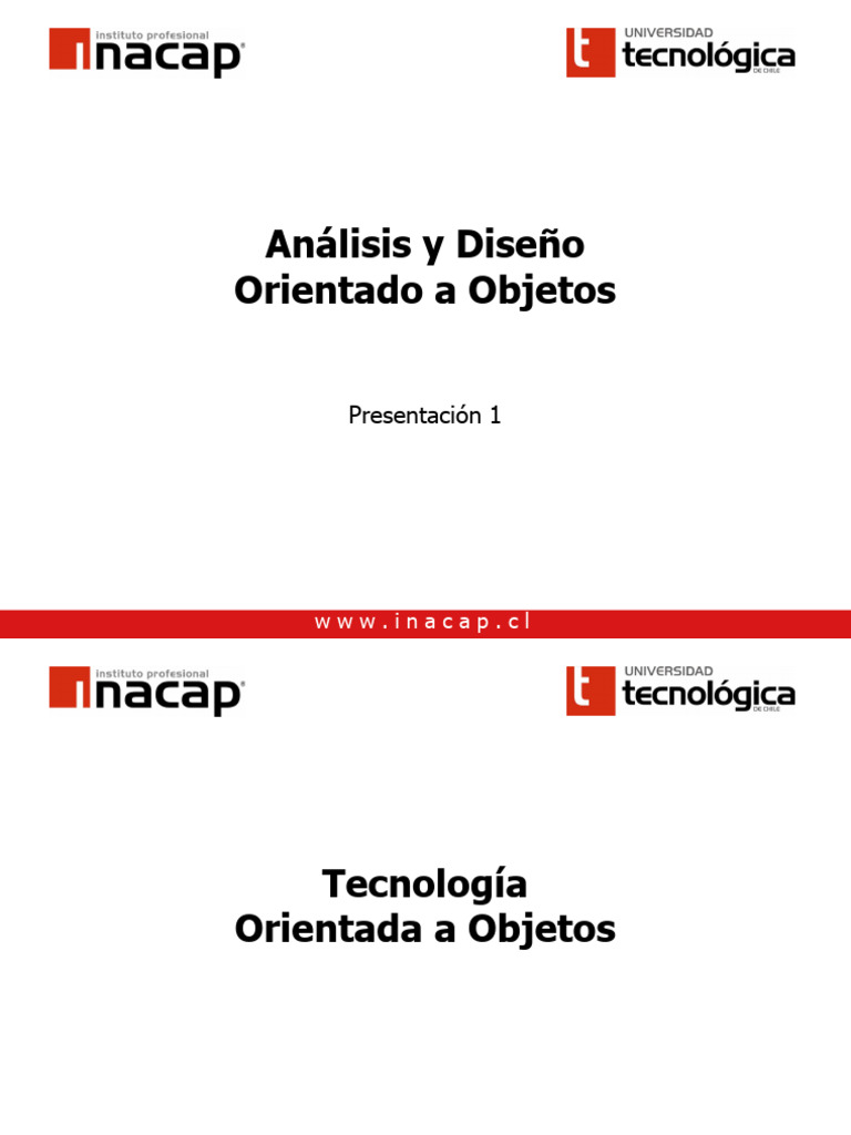Análisis y Diseño Orientado Al Objeto | PDF | Objeto (informática) | Herencia (Programación ...