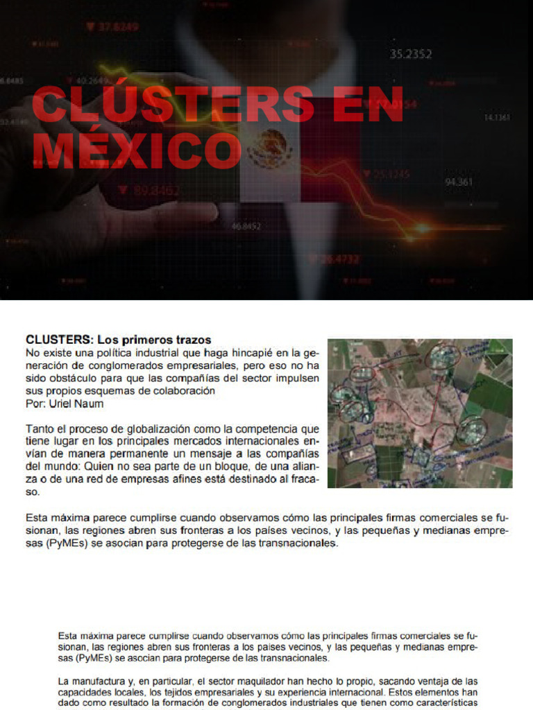 Clústers en México | PDF | Business | Marketing