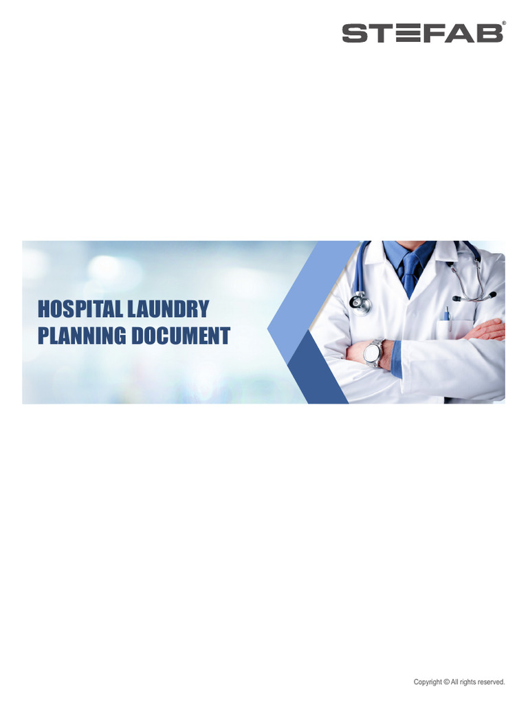 Stefab-Hospital-Laundry-Planning-Document | Download Free PDF | Washing ...