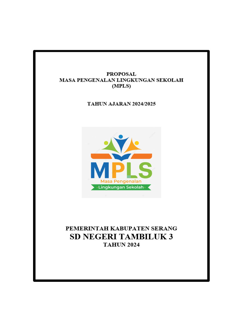 03 Proposal MPLS Tahun 2023 2024 | PDF