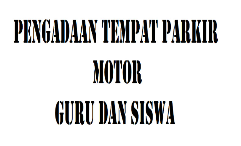 Parkir Motor | PDF