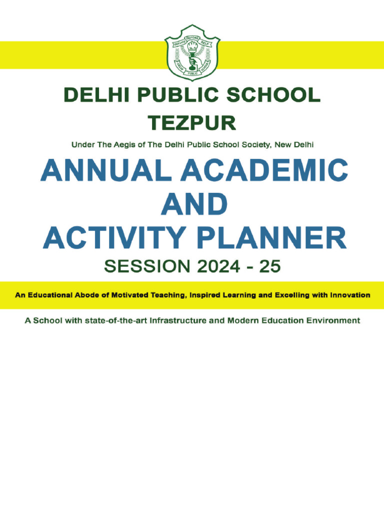 Planner 2024 25 | PDF