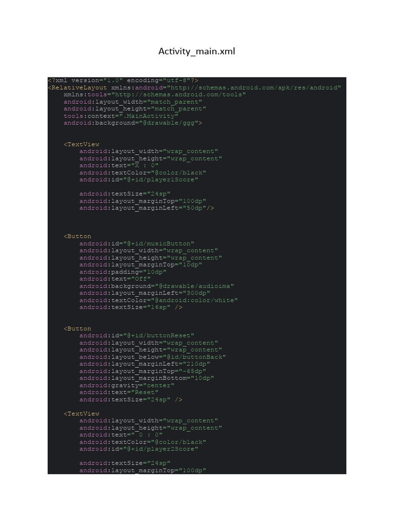 Abhay TicTacToe1 | PDF | Android (Operating System) | System Software