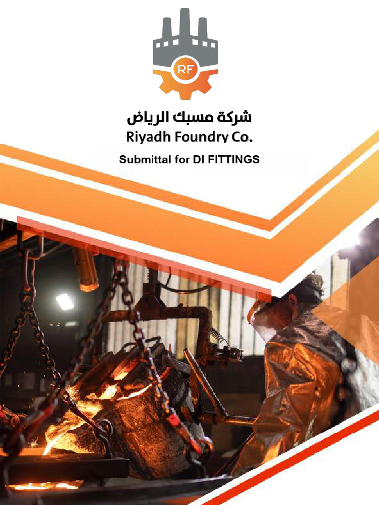 Submittal DI Fittings - RF - G Stamp | PDF | Pipe (Fluid Conveyance) | Iso 9000