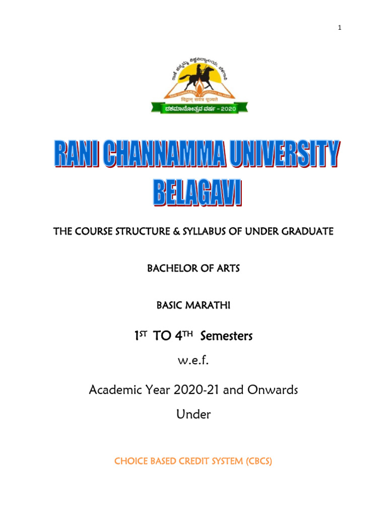 4. BASIC MARATHI (AECC) | PDF