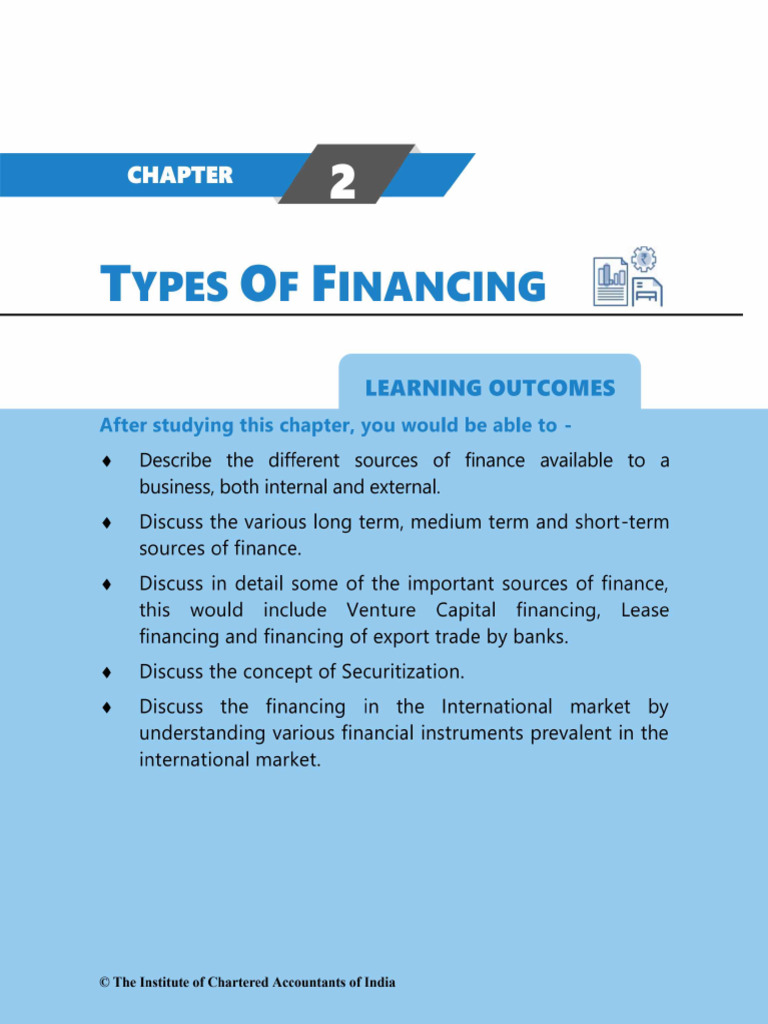 Types of Financing | PDF