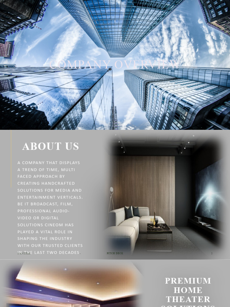 Premium Home Theater Solutions Overview | PDF | Home & Garden | Computers