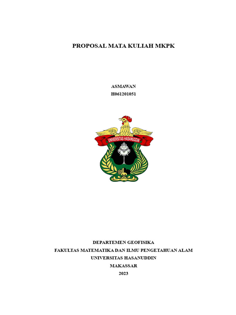 Proposal Mkpk Fix Pdf