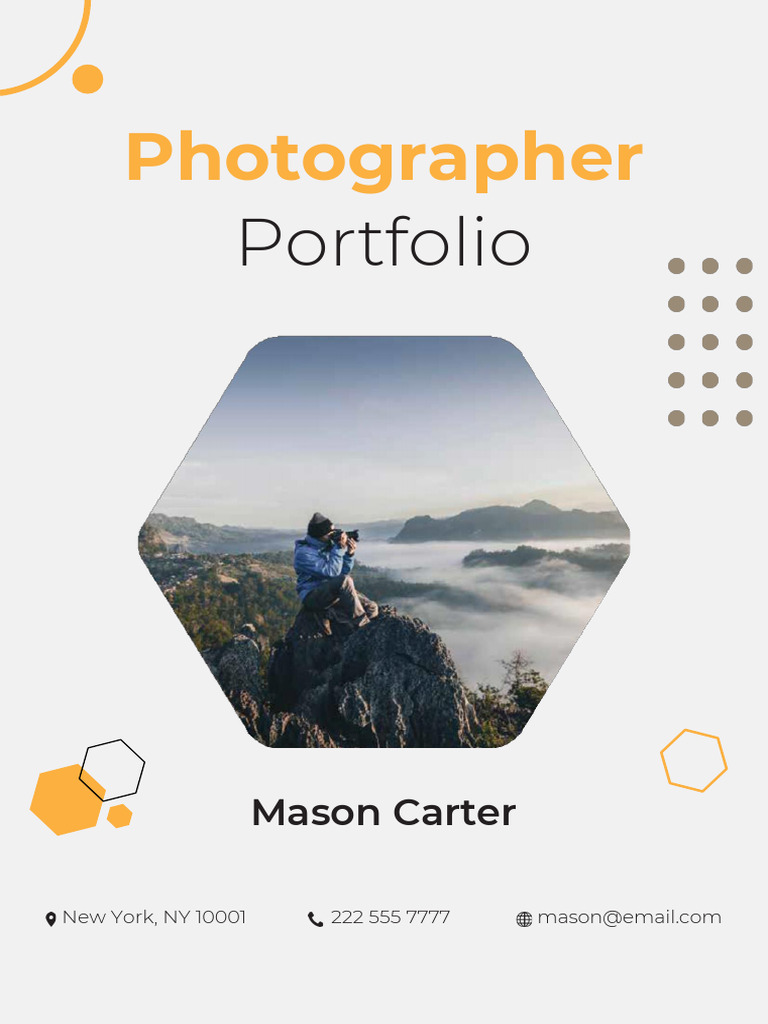MAPEH Photography Portfolio Template | PDF | Portrait Photography | Imaging