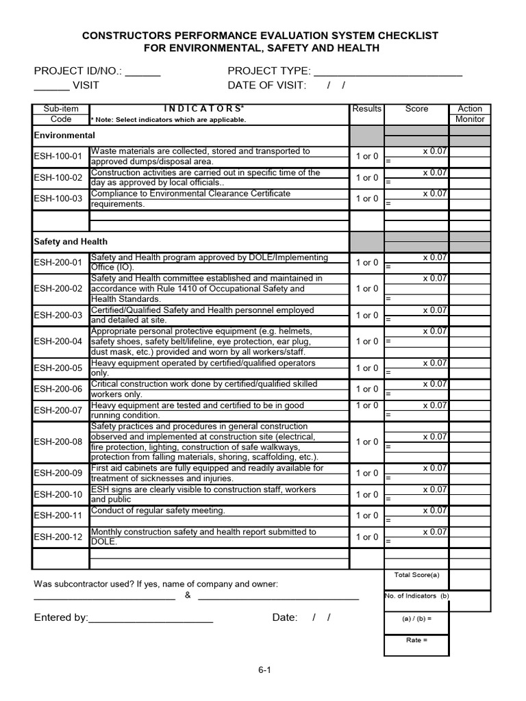 CPES | PDF | Occupational Safety And Health | Safety