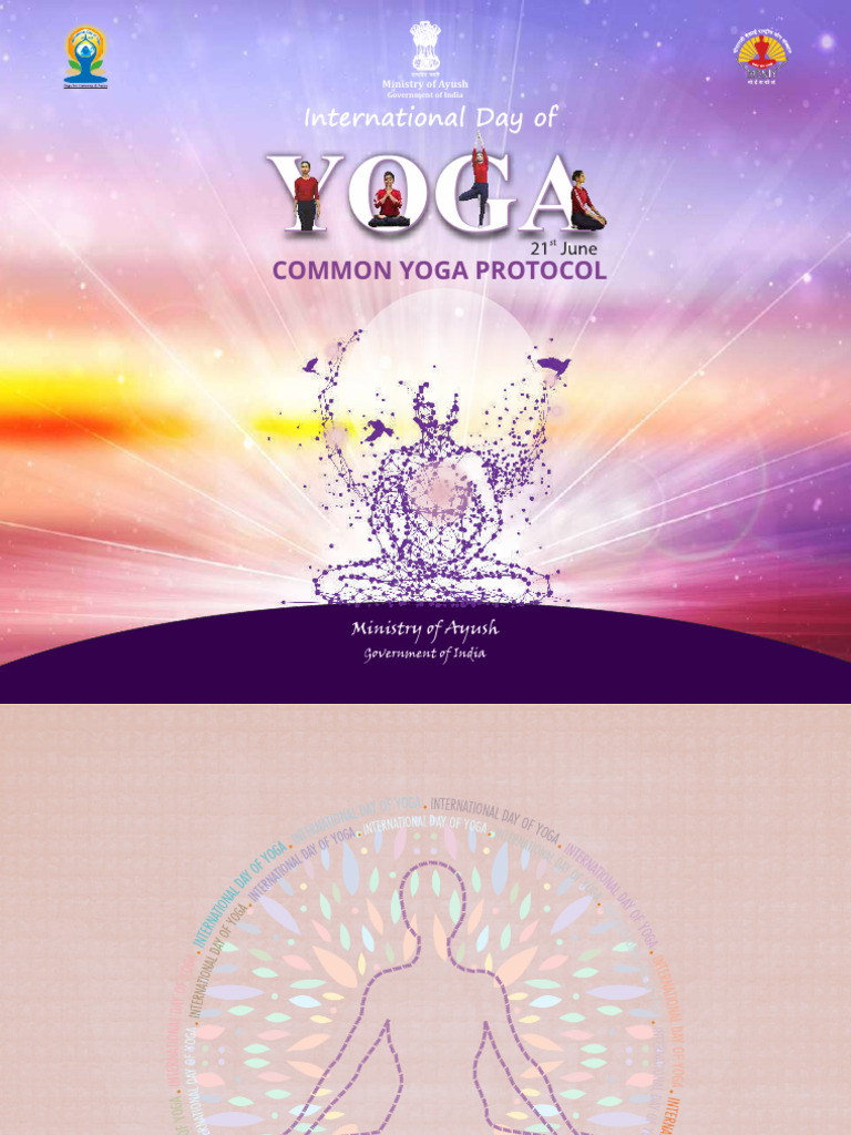 Common Yoga Protocol for IDY 2023 | PDF | Meditation | Shoulder