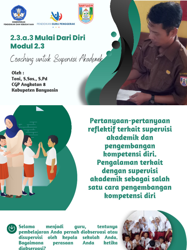 2.3.a.3 Mulai Dari Diri Modul 2.3 | PDF | Karier & Perkembangan | Pengembangan Diri