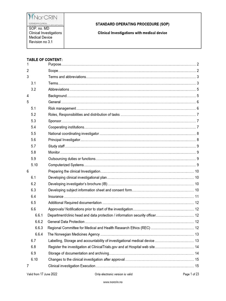 Mu Sop Clinical Trials Medical Device | PDF | Clinical Trial | Medical ...