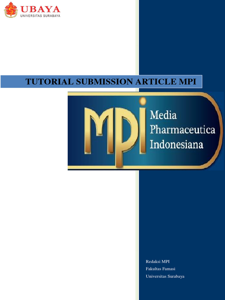 Tutorial Upload File Jurnal MPI | PDF