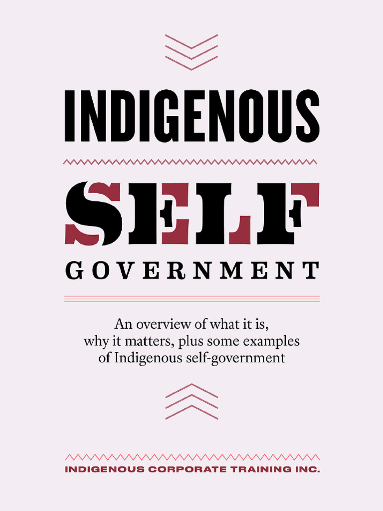 Indigenous Self-Government Explained | PDF | Canada | Government