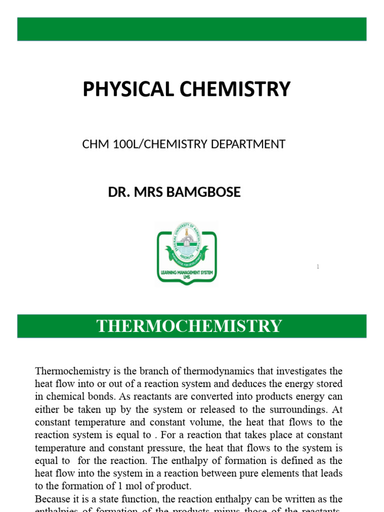 Thermochemistry and Hess's Law Explained | PDF | Chemical Reactions ...