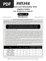 Kamp Nasta Circular 25 26 | PDF | Multiple Choice | Science