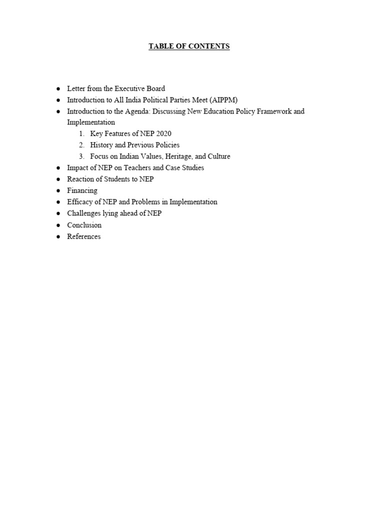 Aippm BG Draft 1 | PDF