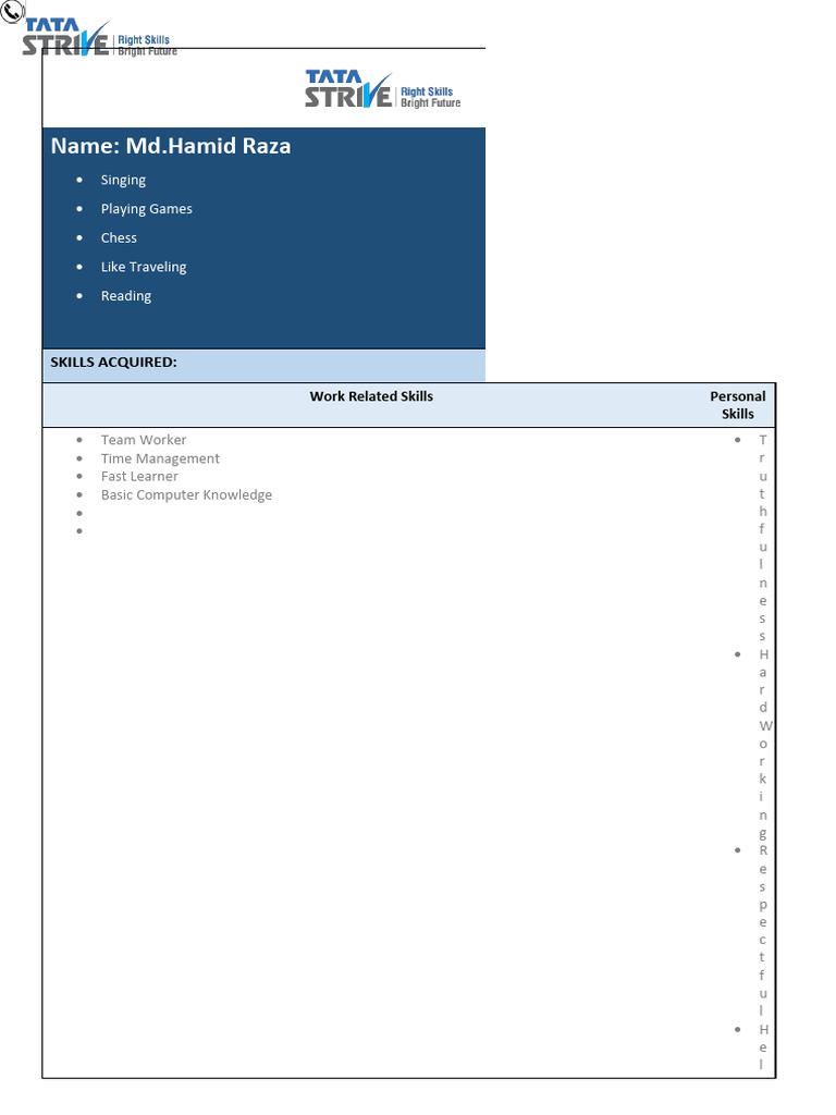 hamid cv | PDF | Cognition | Cognitive Science