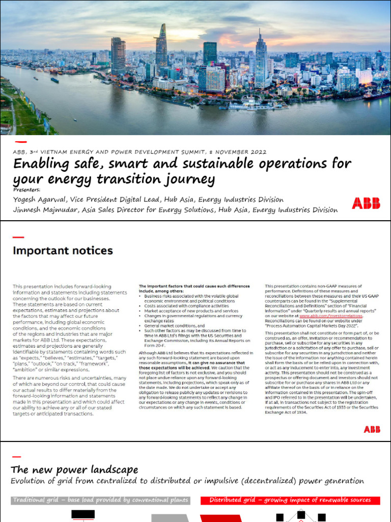Enabling Safe, Smart and Sustainable Operations For Your Energy ...