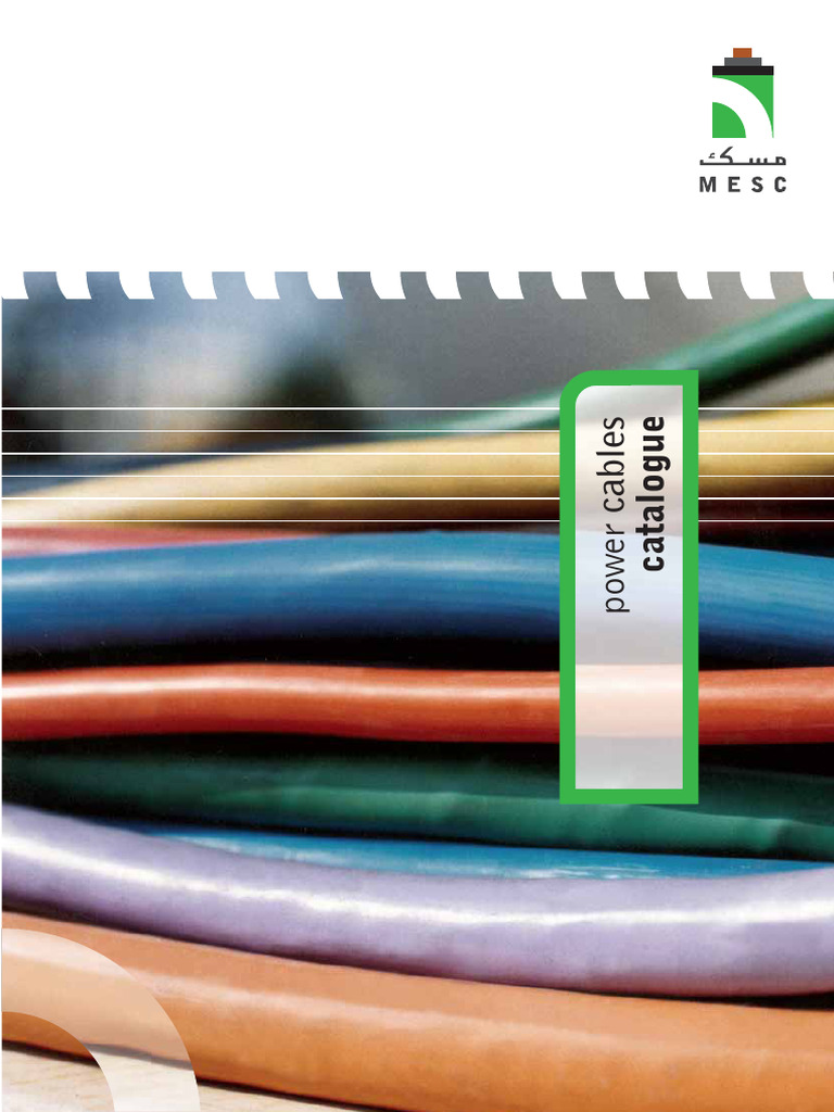 Power Cables Catalogue | PDF | Electrical Engineering | Materials