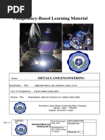 Competency Assessment Tool Smaw NC 2 | PDF | Welding | Construction
