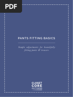 Anatomy of Pants: Key Components Explained | PDF | Trousers | Seam (Sewing)