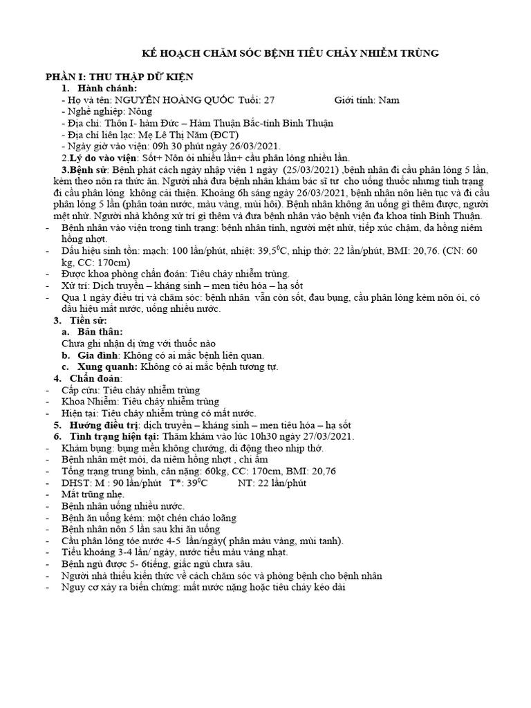 TÀI LIỆU KHCS NHIỄM | PDF