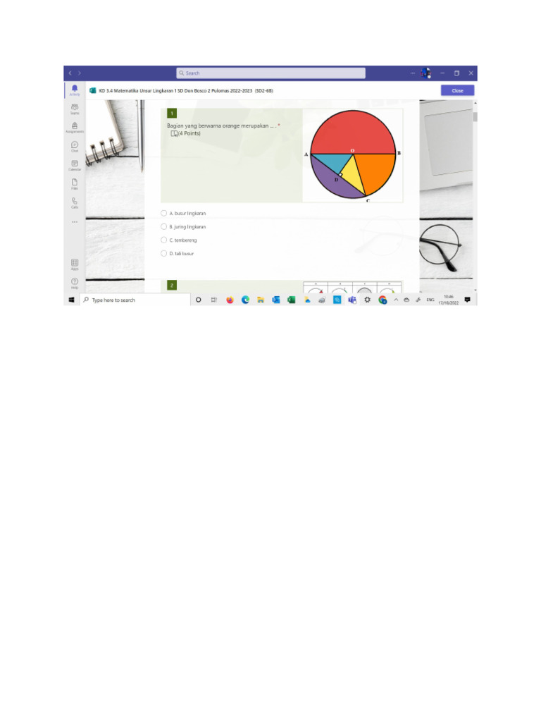 DB 2 - PR Mat Lingkaran | PDF