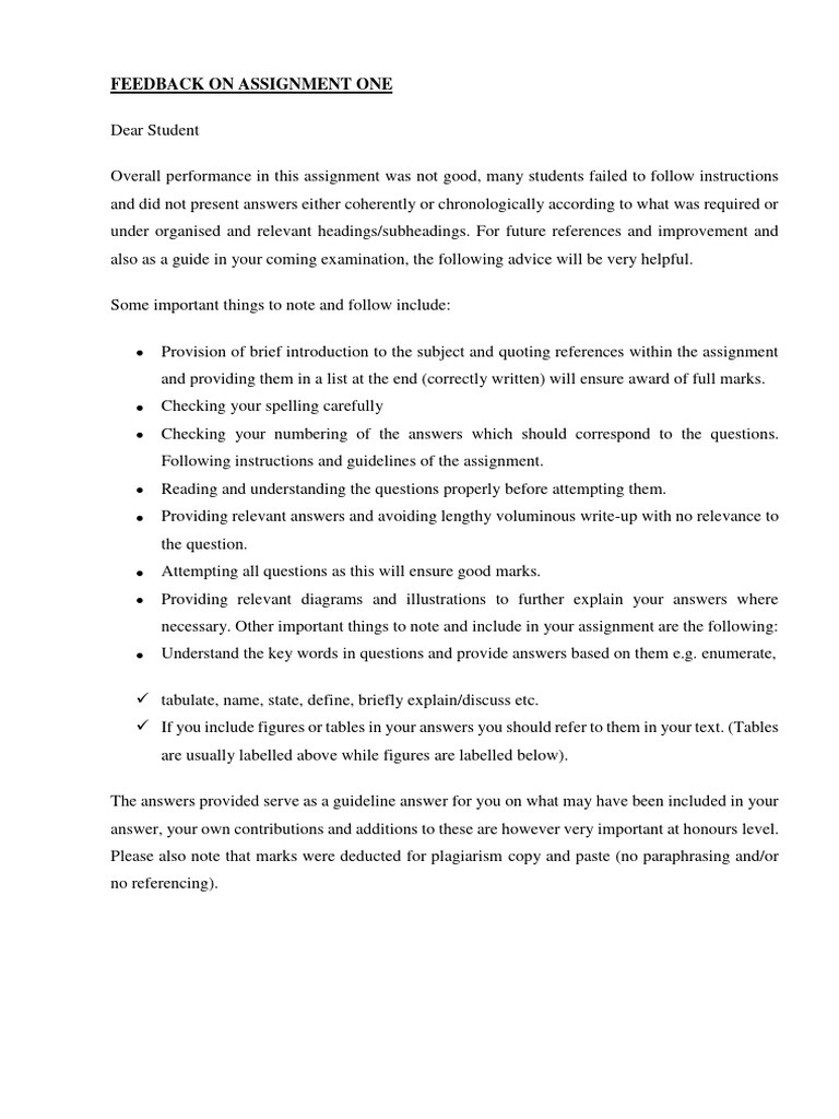 Assignment 01 Feedback 2021 | PDF | Electromagnetic Radiation ...